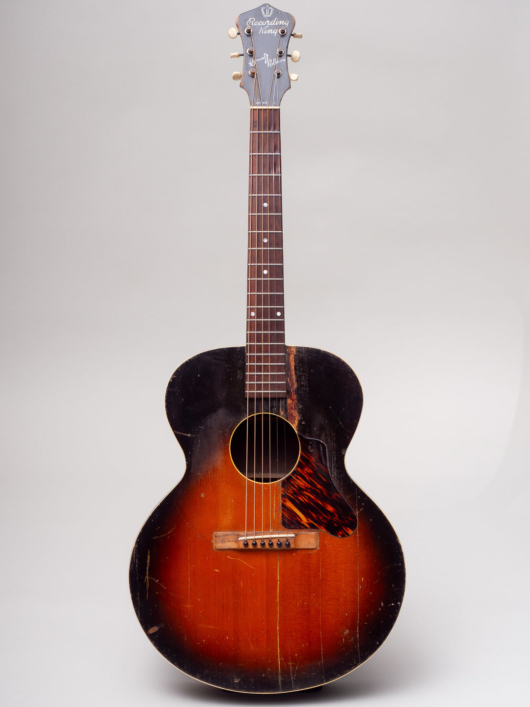 1939 Recording King Carson J Robison Jumbo Model K – TR Crandall Guitars