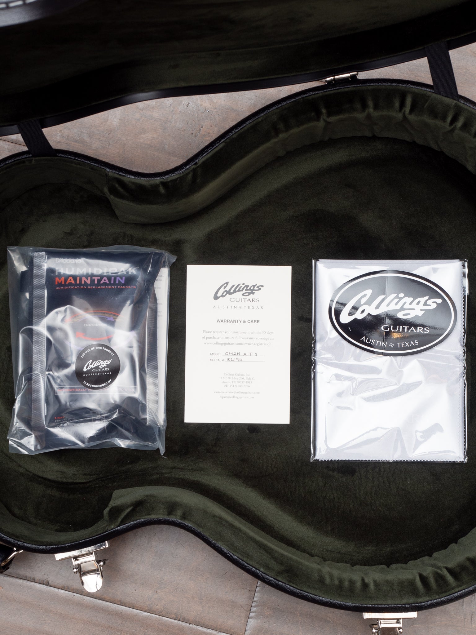 2025 Collings OM2HATS Acoustic Guitar SN 36190 – TR Crandall Guitars