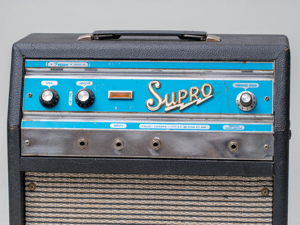 1960s Supro Trojan S6616 Amplifier – TR Crandall Guitars